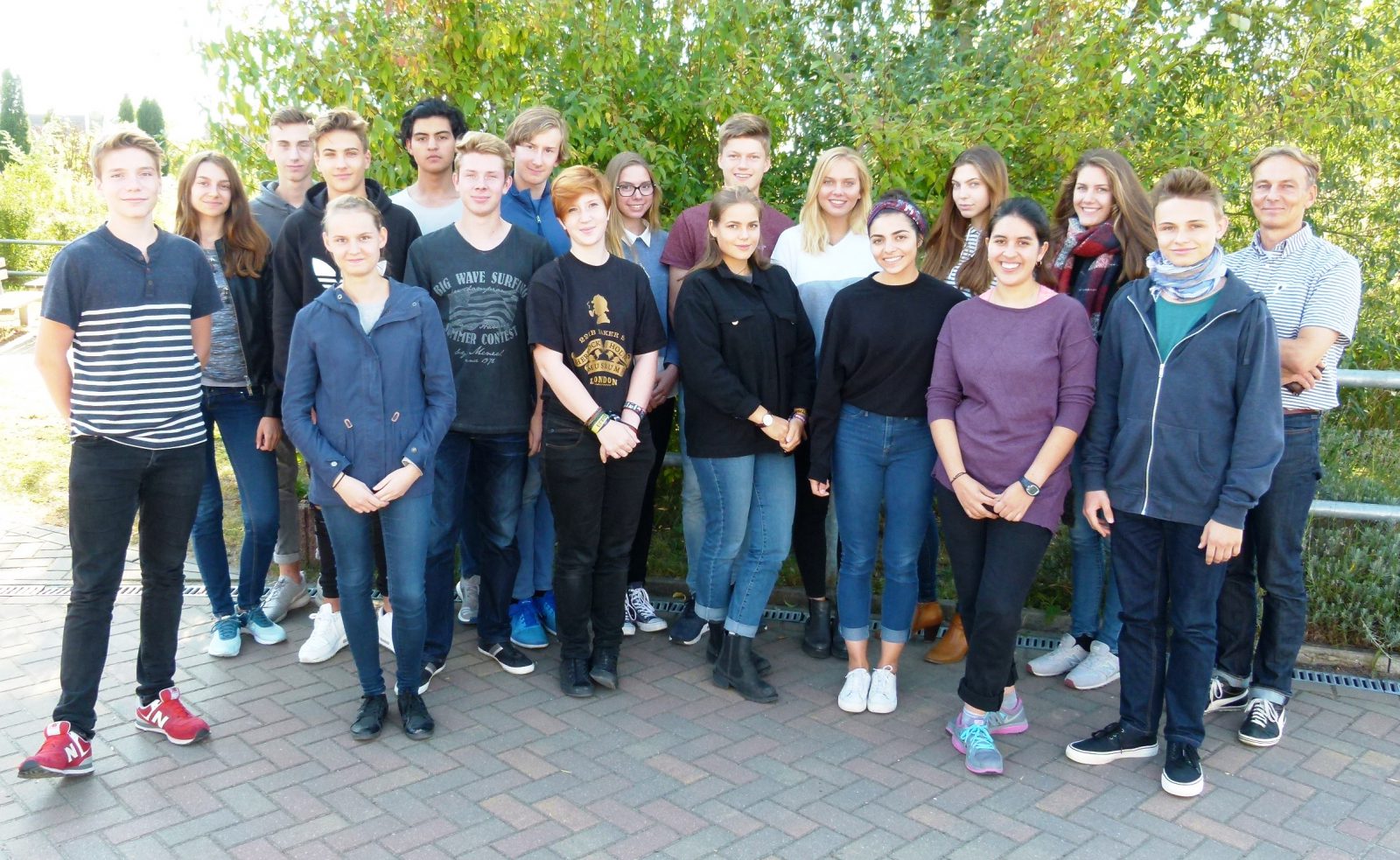 Klasse 11e, mexikanische Gastschüler & Dr. Reichstein - Gymnasium Panketal